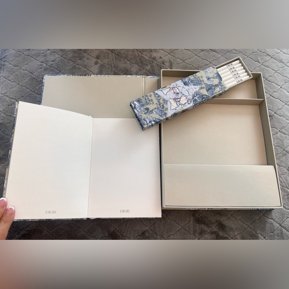 Dior | Other | Auth Dior Around The World Couture Stationary Set | Poshmark